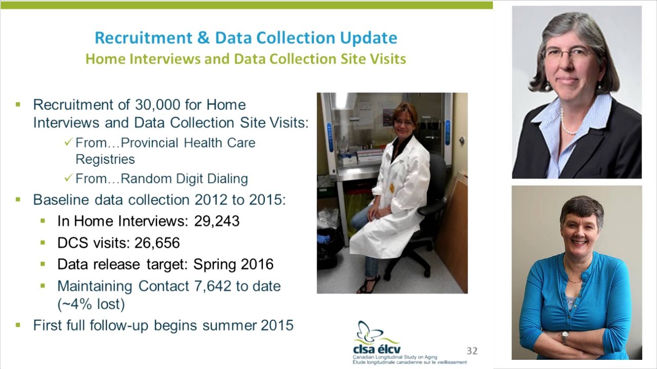 CLSA Webinar Series: The Canadian Longitudinal Study on Aging: A ...