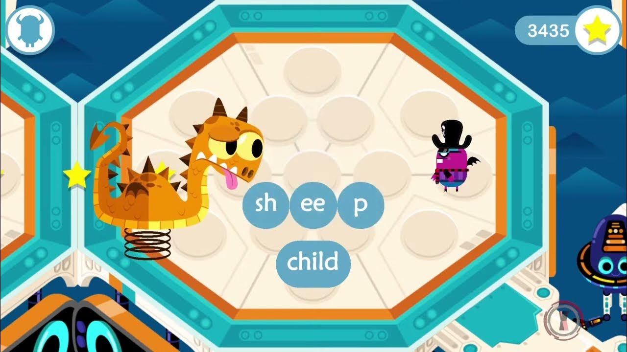 Teach Your Monster to Read | Phonics & Reading Game | #51 ch . tch ...