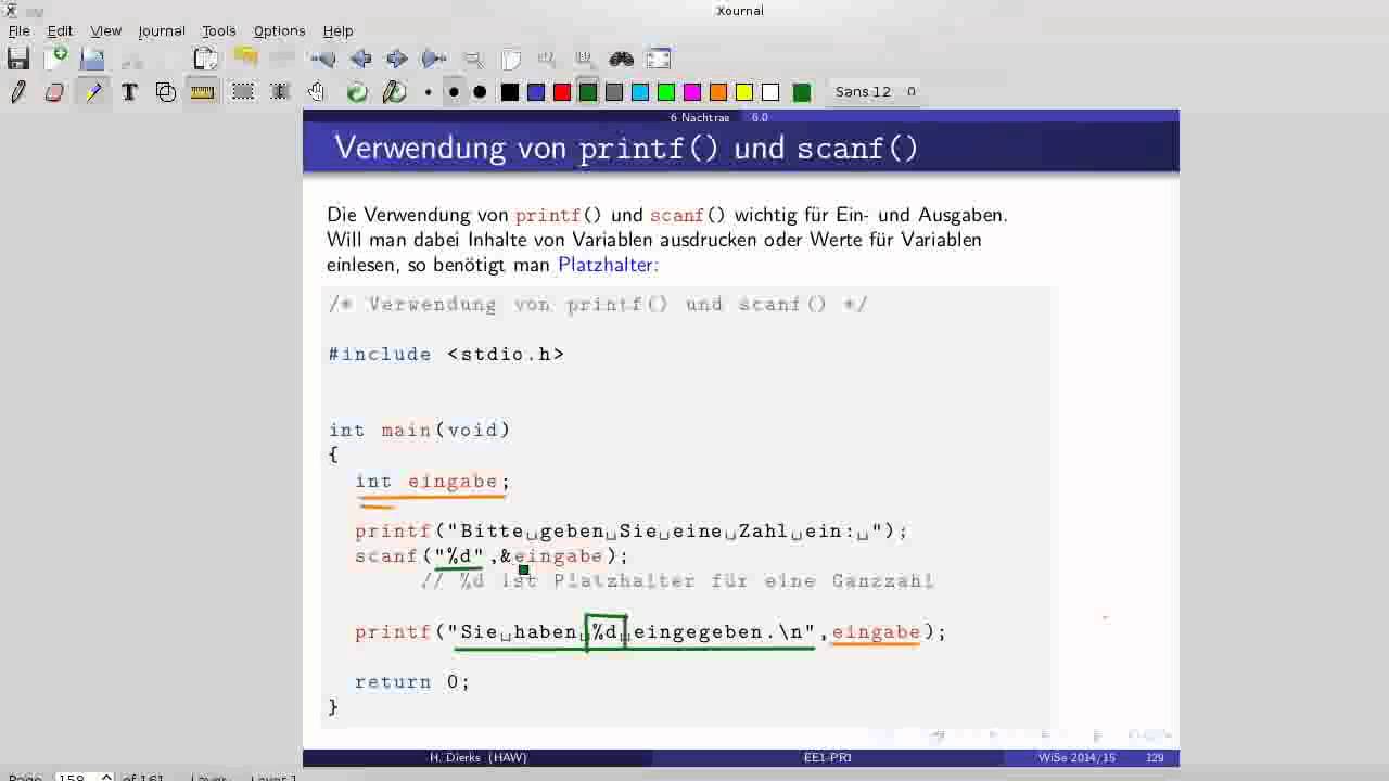 C Programmierung Printf Scanf Und Platzhalter YouTube C Programmierung Printf Scanf Und Platzhalter YouTube