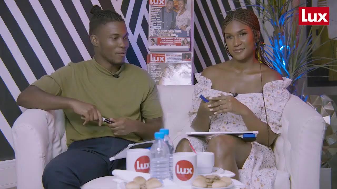 O casal de actores Tanilson Simões e Timira Santos juntaram-se a Lux ...