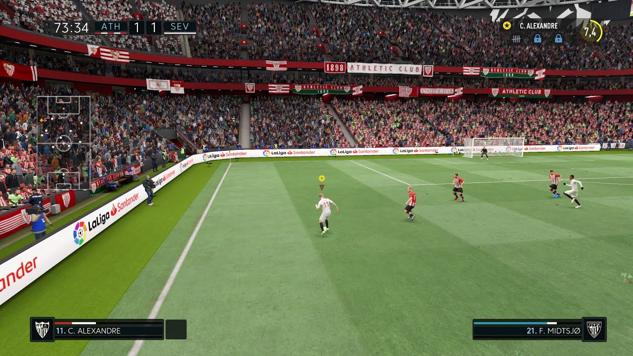 Melhor câmera para modo carreira jogador / FIFA 22 - YouTube