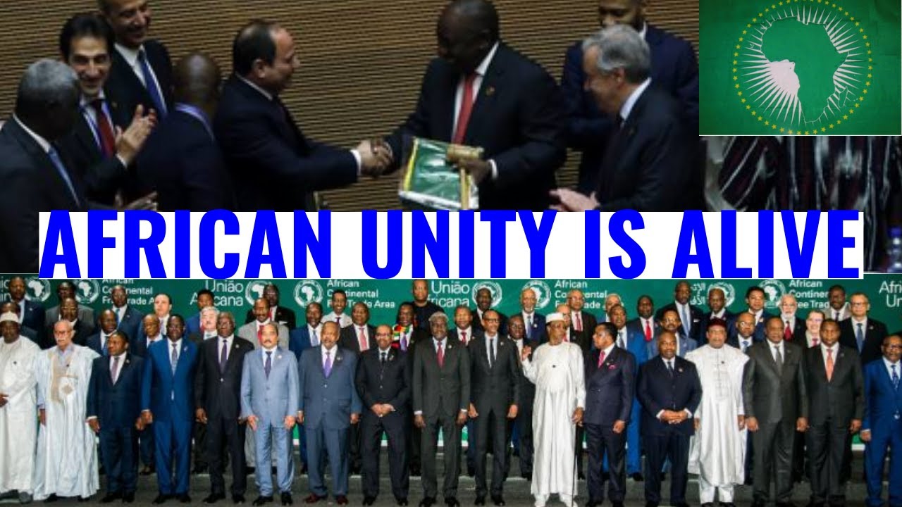 African Unity Is Well and Alive. Positive Message for all Africans. See ...