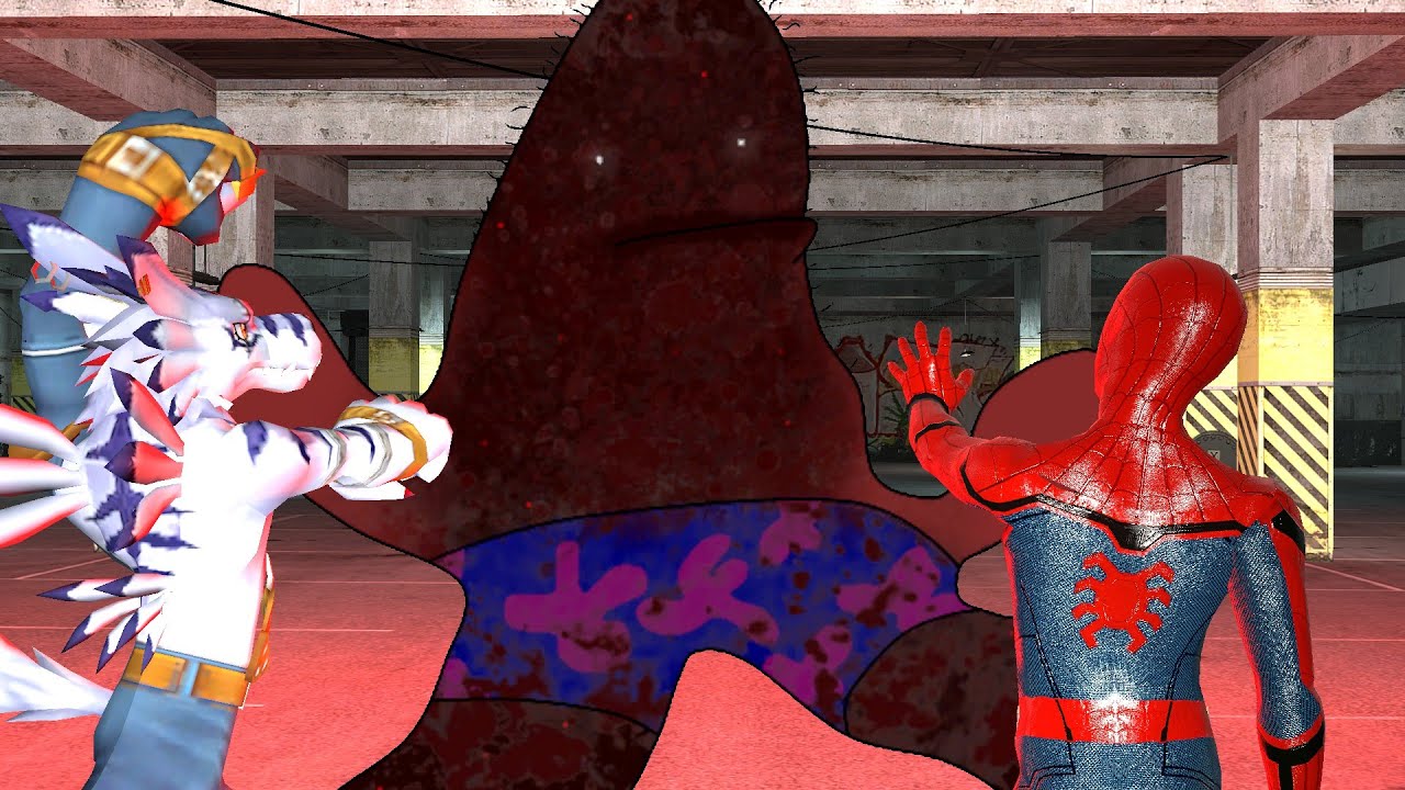 EVIL PATRICK STAR IS AFTER US... - Gmod Nextbots Funny moments - YouTube