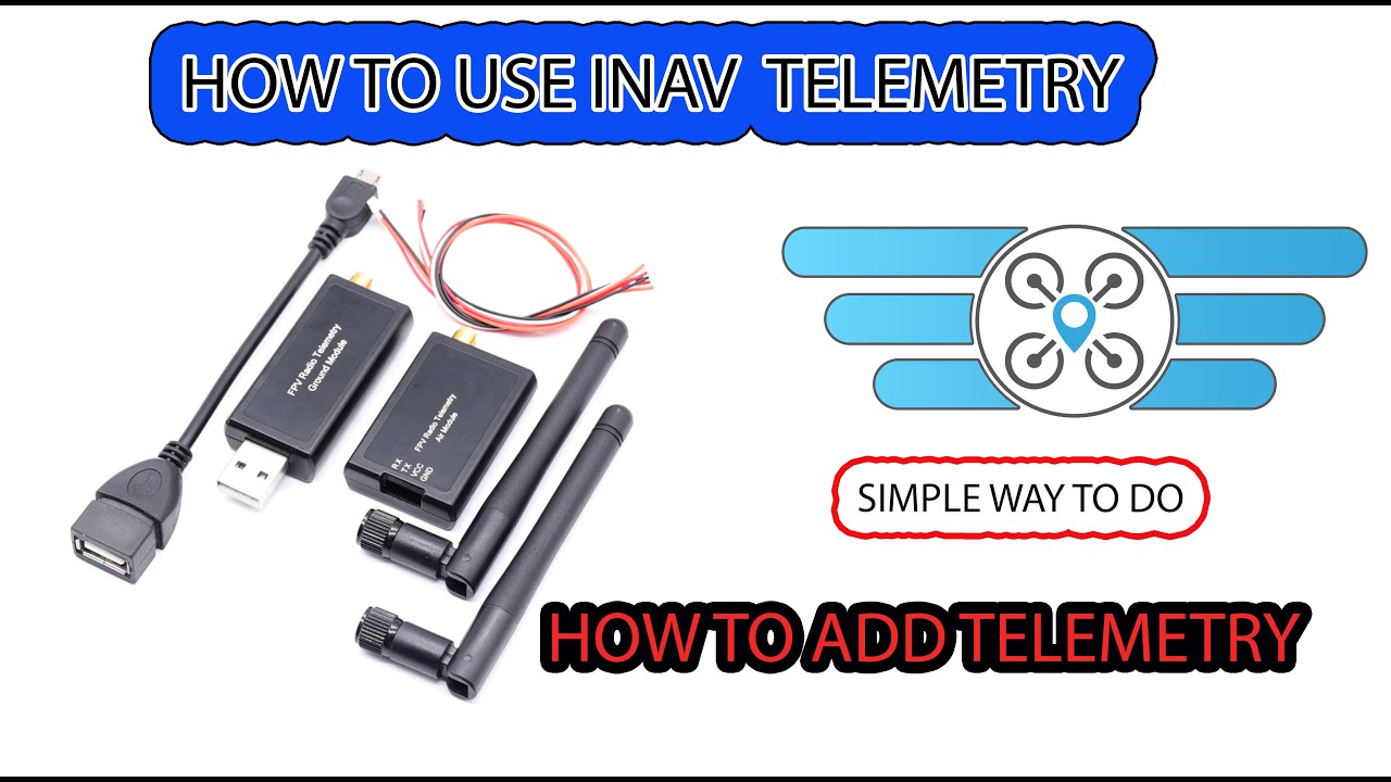 TELEMTRY ON INAV WITHOUT USB CABEL EASY MAKE USE 3DR telemtry u must ...