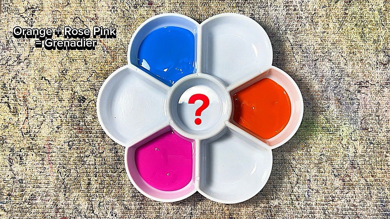 What Happens When You Mix EVERY Color Together #colormixing - YouTube