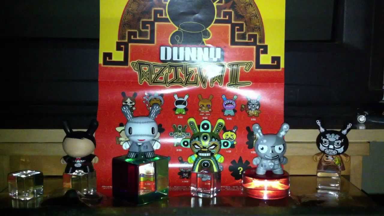 Dunny (azteca II and 2tone dunny's) Unboxing HD - YouTube