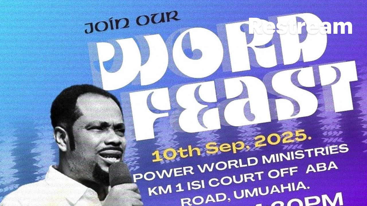 POWER WORLD MINISTRIES Word feast service || Wed 10th, sept. 2025 with ...