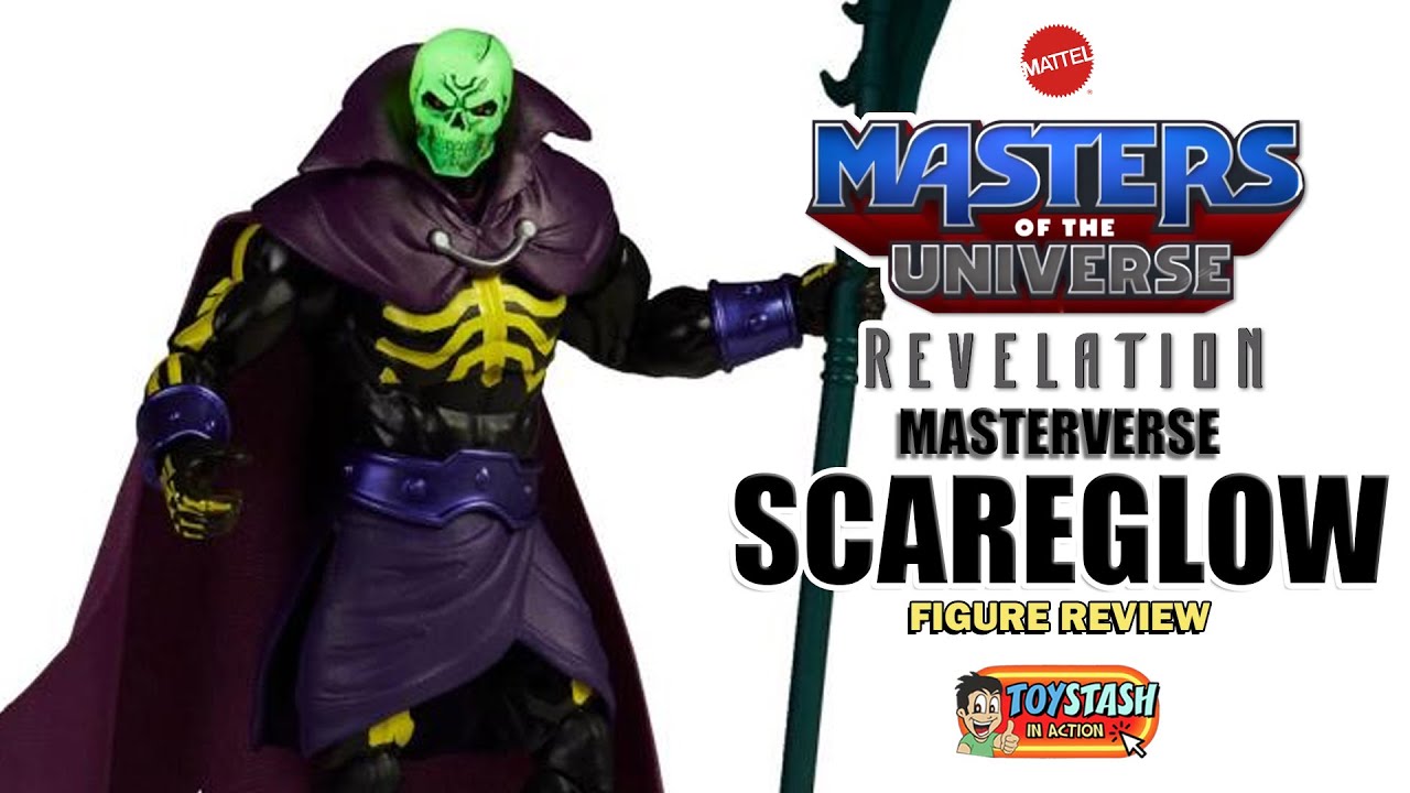 MOTU Masterverse: Revelation Scareglow Figure Review! - YouTube