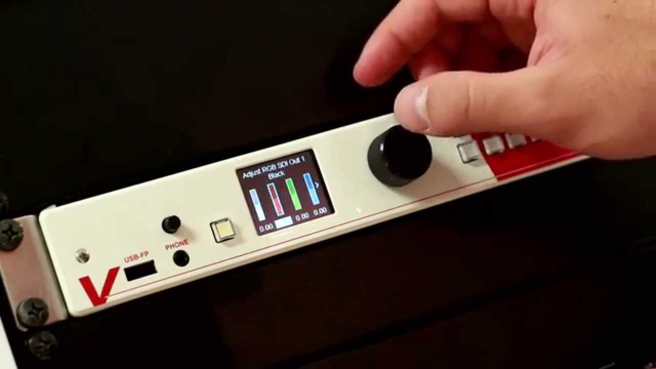 Lawo V__pro8 with optional Frontpanel V__fp1 - YouTube