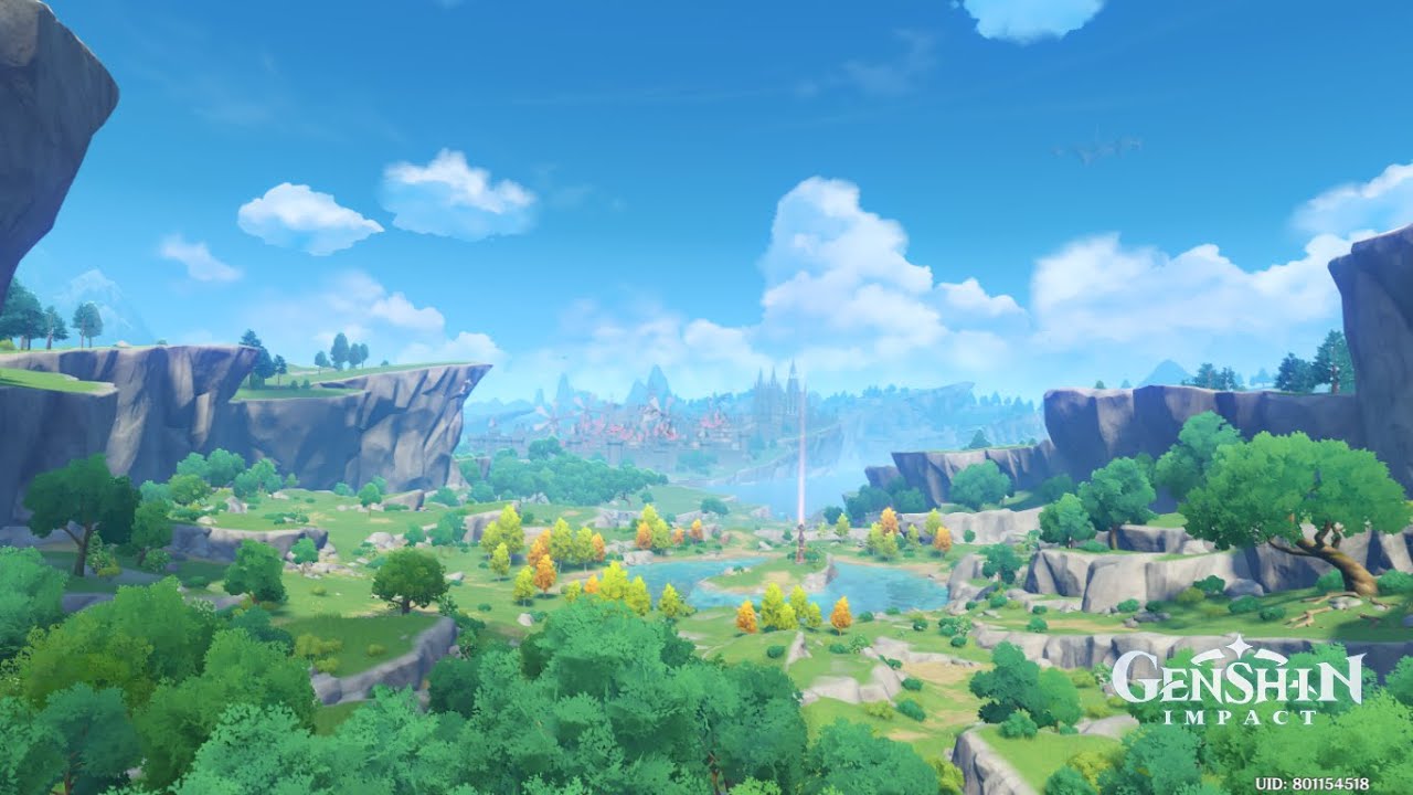 GAME PARA WIBU!!! WIBU WAJIB COBA!! Genshin Impact Gameplay - PC Low ...