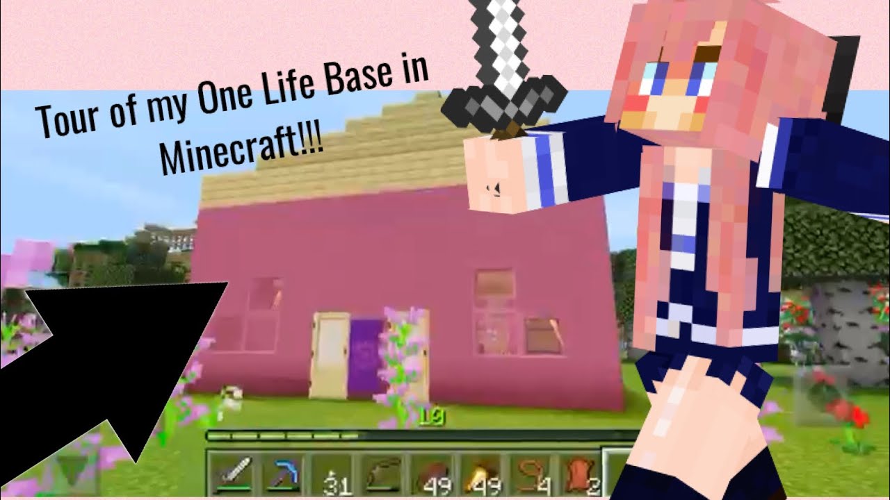 Our Custom One Life House In Minecraft - YouTube