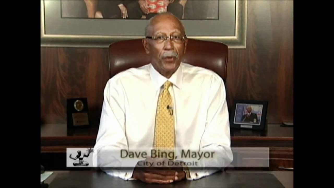 Detroit Mayor Dave Bing wants your help in reshaping Detroit - YouTube