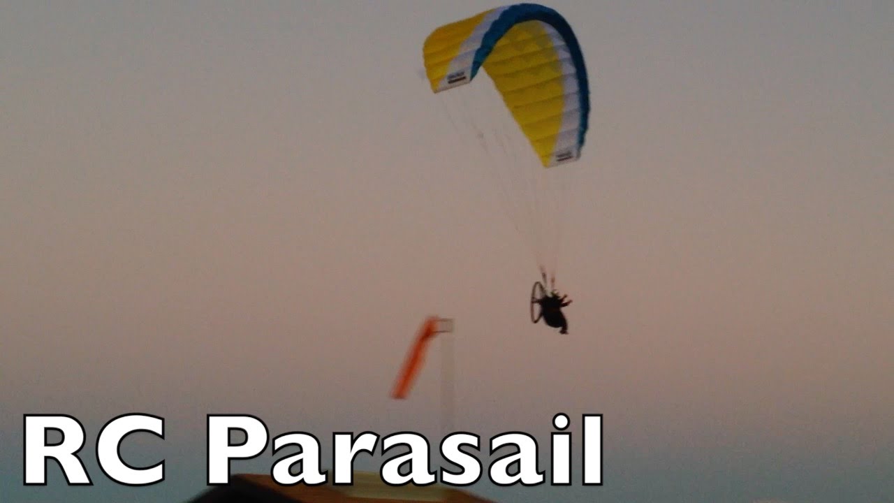 Hacker RC Motorized Parasail - YouTube