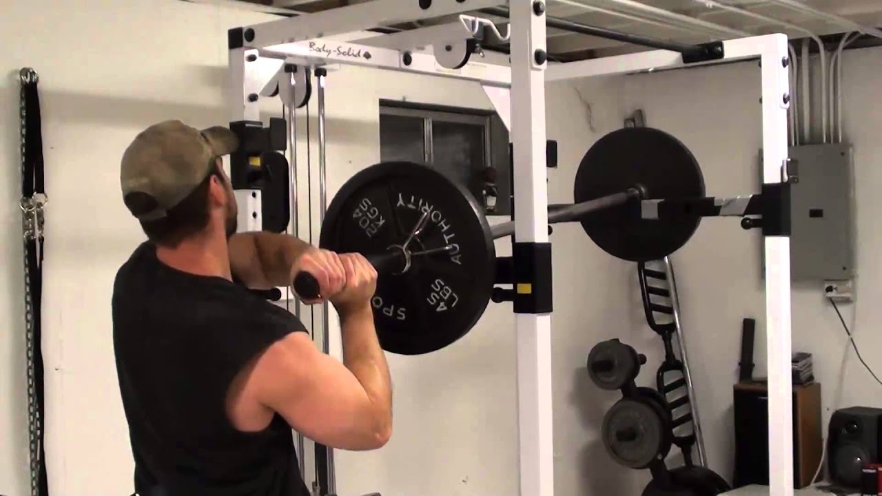 Build Bigger Shoulders With SIde-to-Side Barbell Pressing - YouTube
