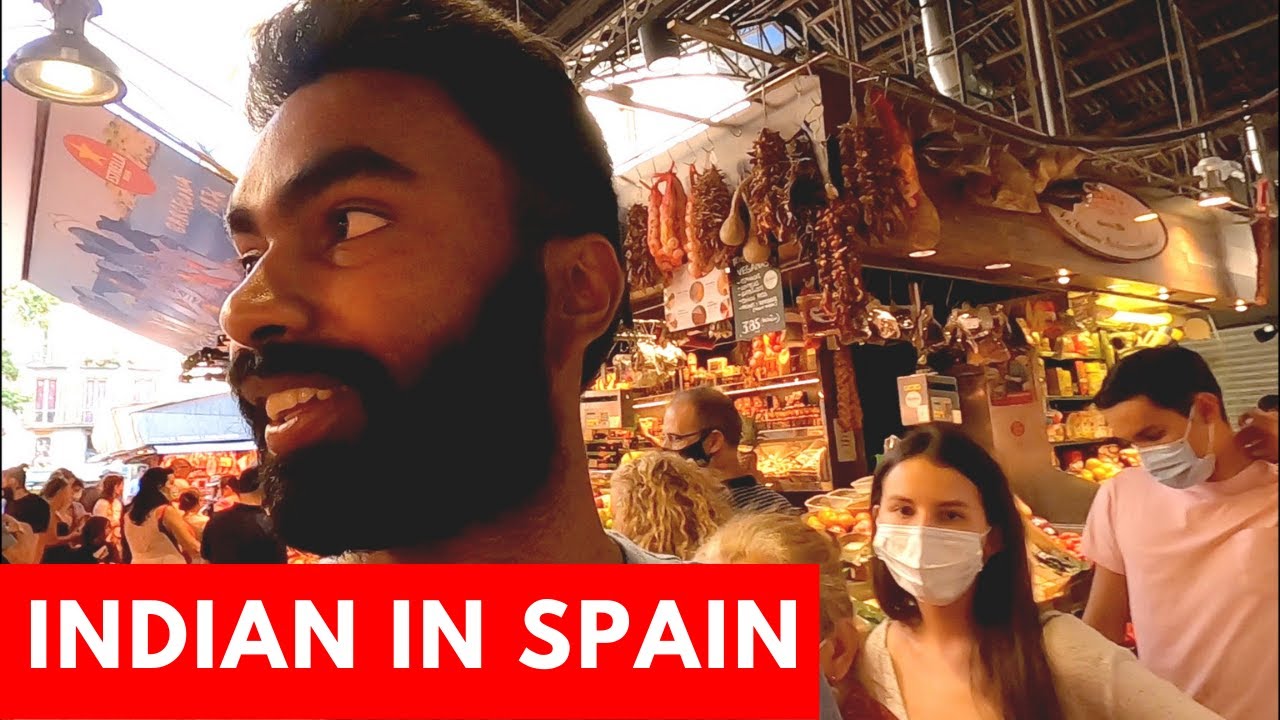 INDIAN in SPAIN | Barcelona Life Vlog - YouTube