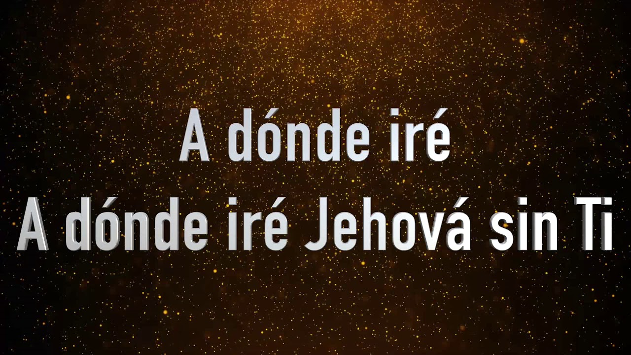 A dónde iré (Neway Music) - Pista y Karaoke - YouTube