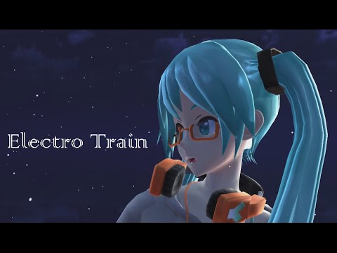 {MMD} Electro Train - YouTube