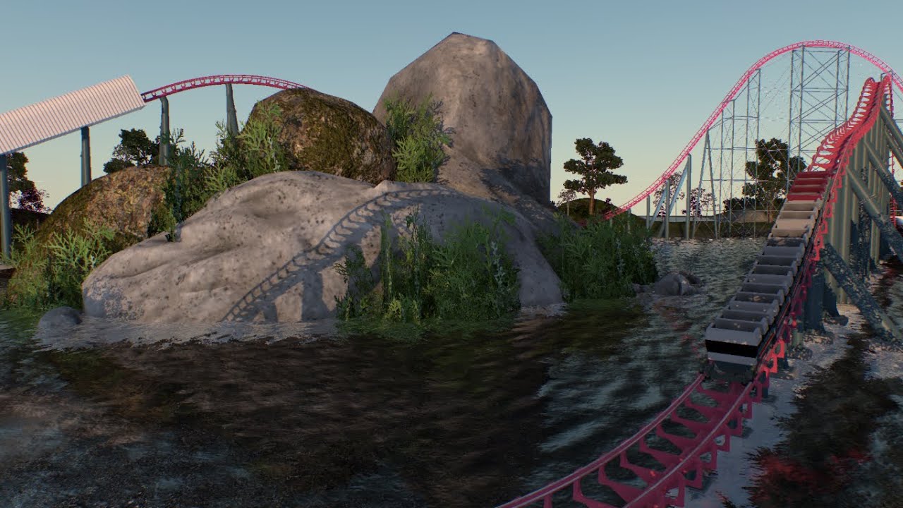 [ARROW DYNAMICS] Neon Joy-Rider | Classic Hyper Coaster ca. 1990 | POV ...