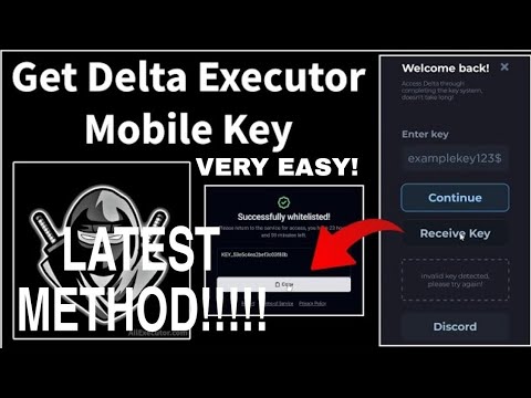 How to get the delta executor key!!!! Easy method must watch - YouTube