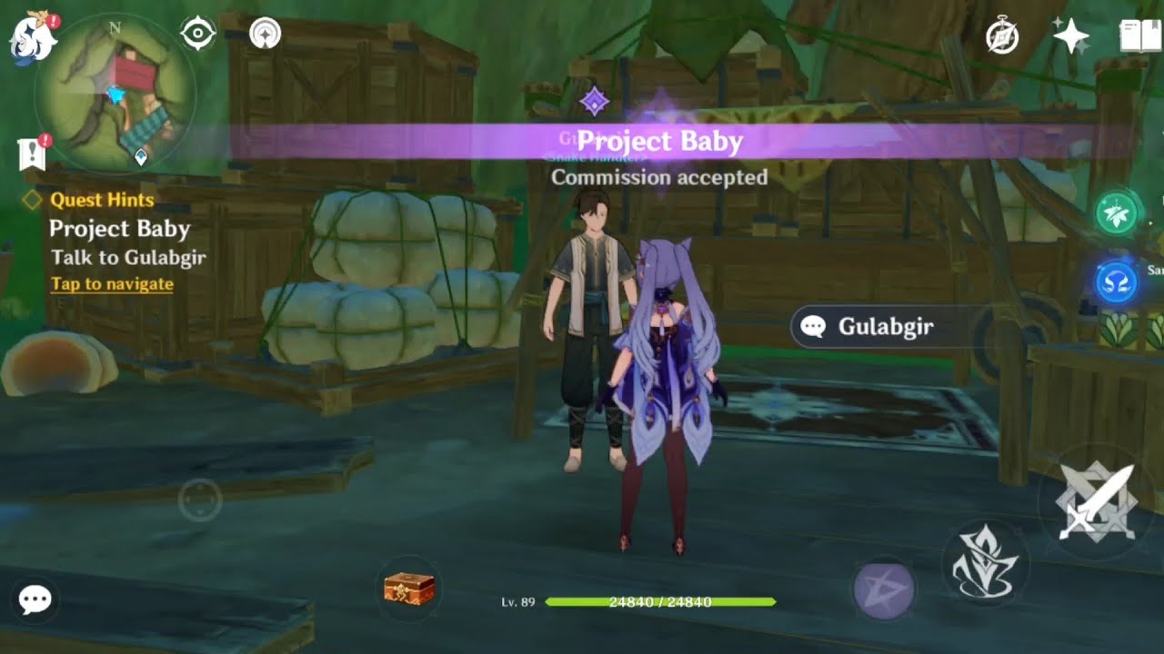 [Genshin Impact] Daily Commission: Project Baby - YouTube