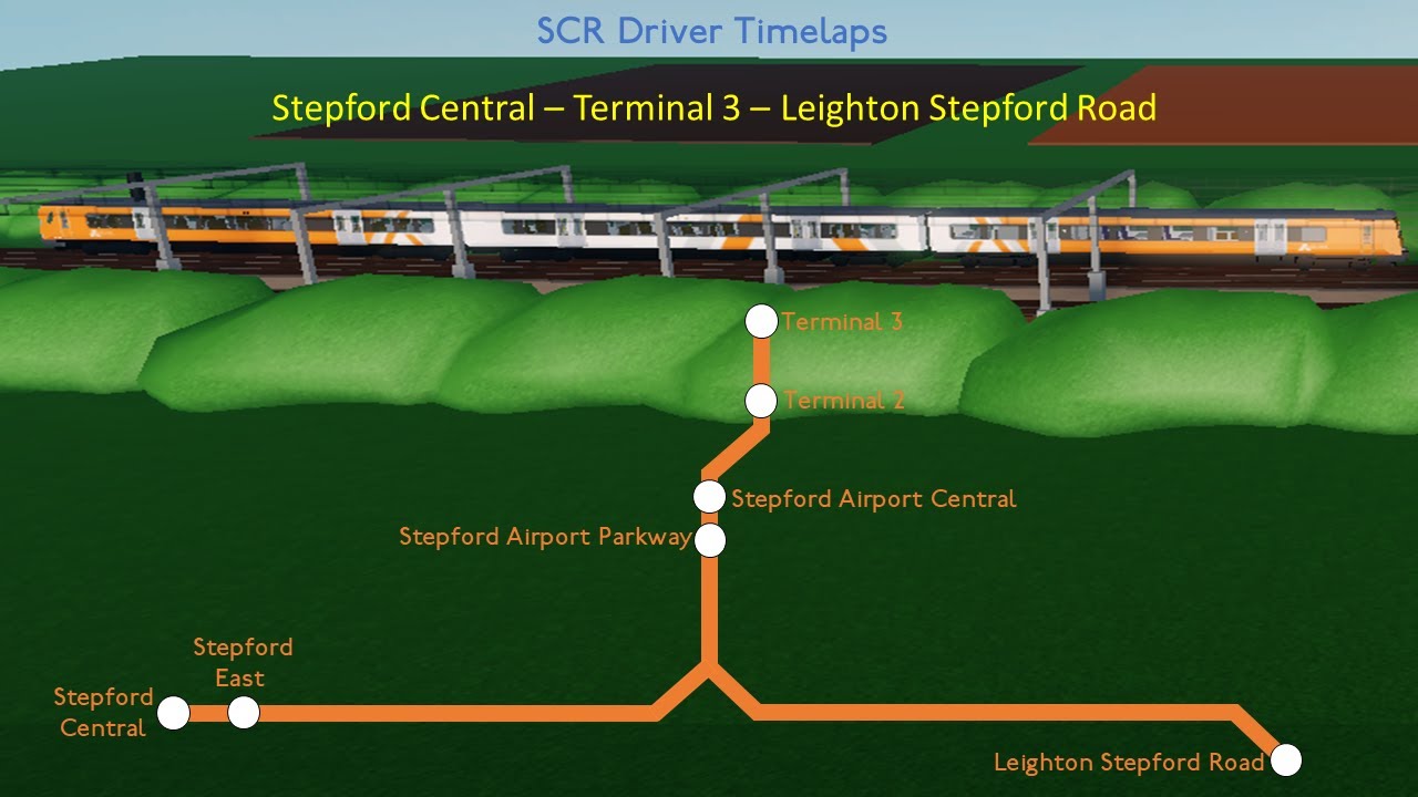 SCR Drive Timelaps, Stepford Central - Terminal 3 - Leighton Stepford ...