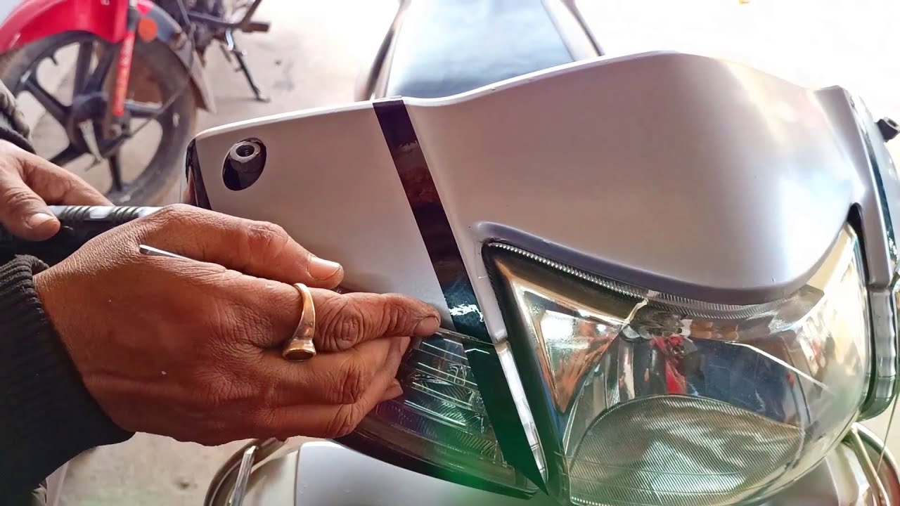 Honda Activa Modification | Activa modified | All Visor Modification ...