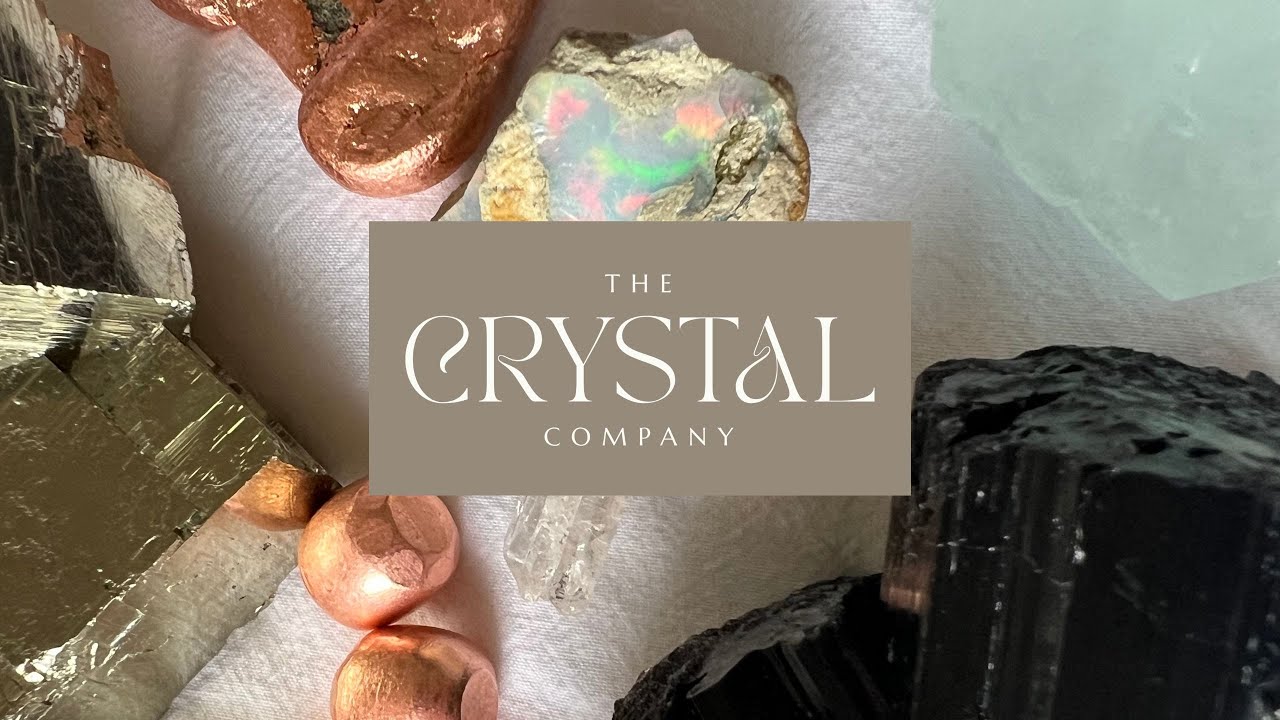 Crystal haul! Open my order with me from The CRYSTAL COMPANY - YouTube