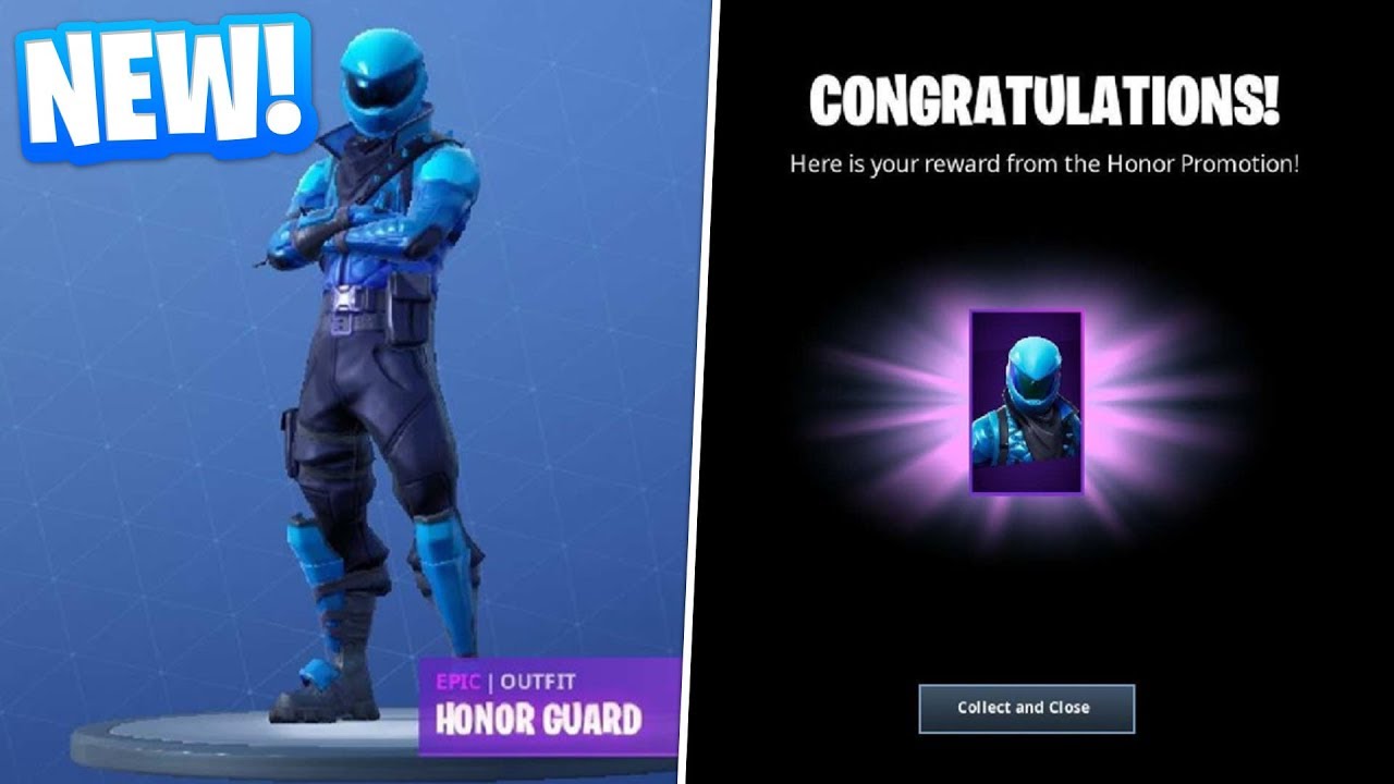 The Honor Guard Fortnite bundle got released early?! [Honor Guard Skin ...