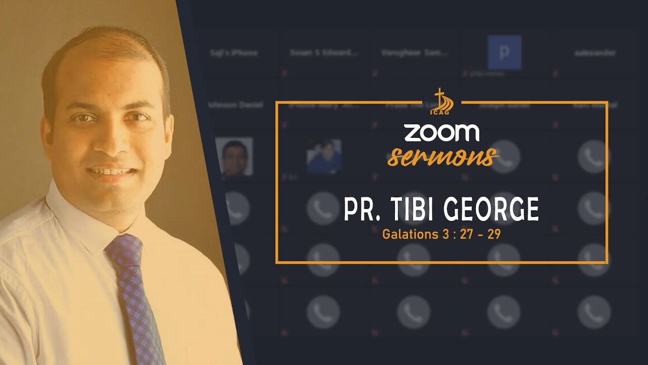 22 | ICAG Zoom Meeting | Pr. Tibi George - YouTube