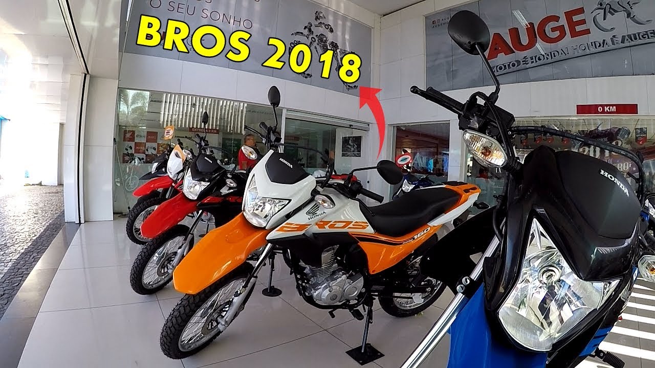 HONDA NXR 160 BROS ESDD CBS 2018 - YouTube