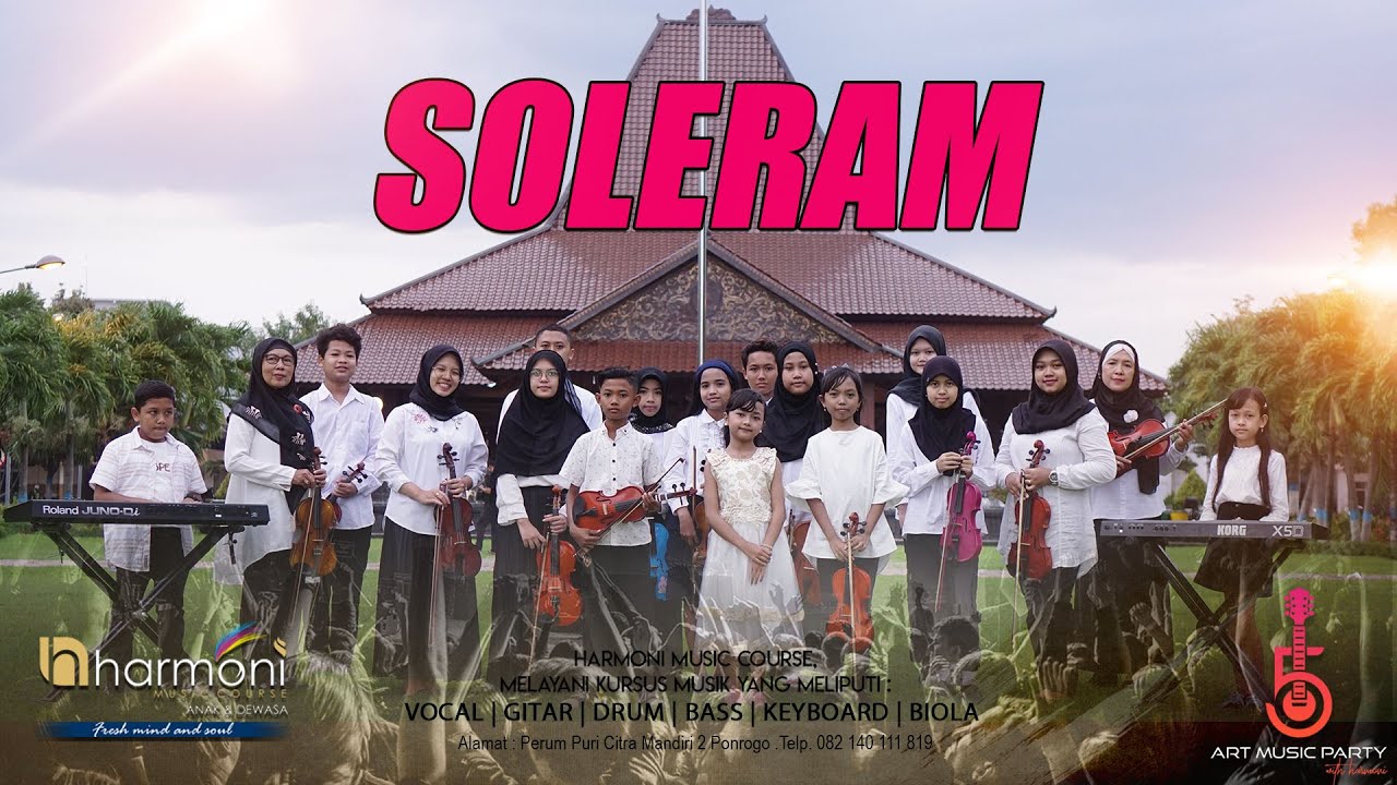Soleram lagu Daerah Nusantara dalam kemasan orkestra | Bersama siswa ...
