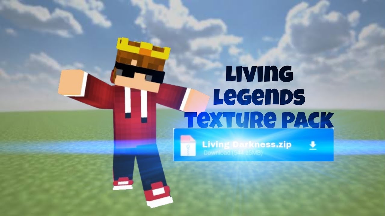 MINECRAFT | LIVING LEGEND TEXTURE PACK FOR pojavelaucher 1.20+ - YouTube