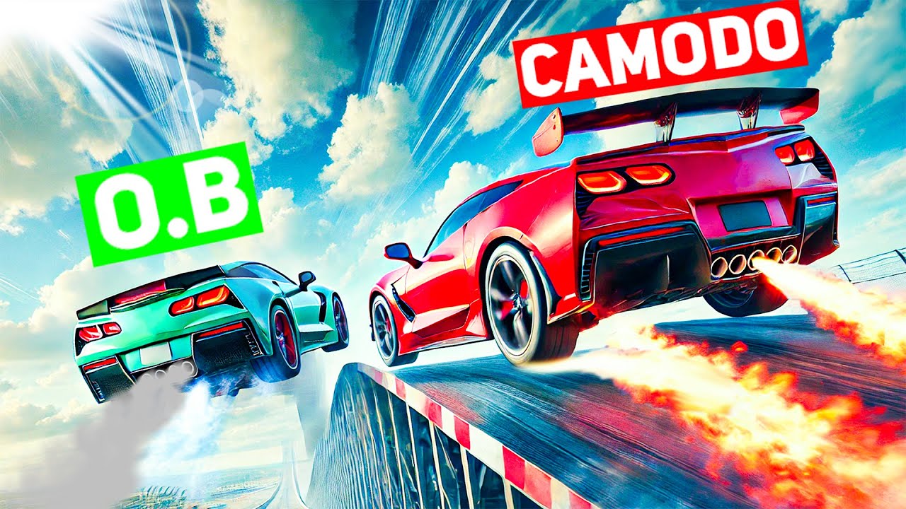 Surviving WEIRD Ramps in RANDOM Cars in BeamNG Drive! - YouTube