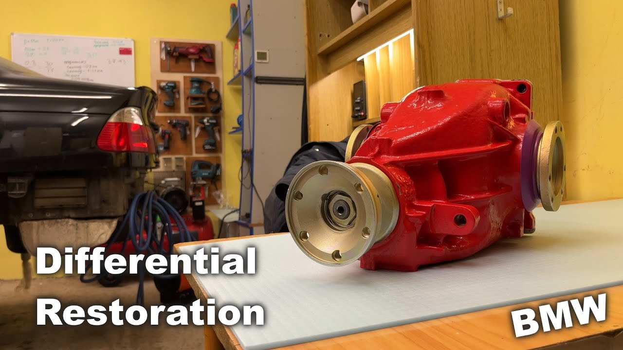 BMW E46: Subframe Restoration. Part 5 - Differential - YouTube