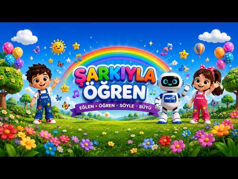 🔤 Harfler Şarkısı | Türk Alfabesini Öğreniyorum | Eğitici Çocuk Şarkıları | Okul Öncesi