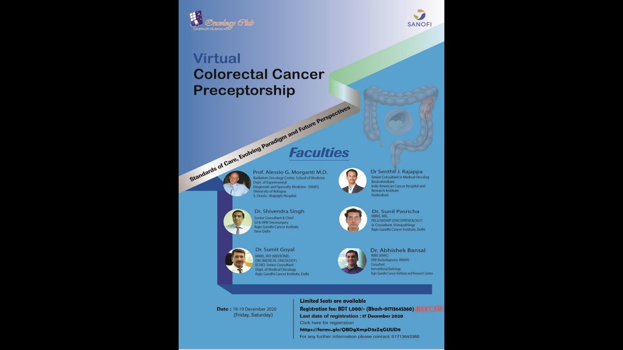 Maintenance and immunotherapy in colorectal cancer | Dr. Senthil J ...