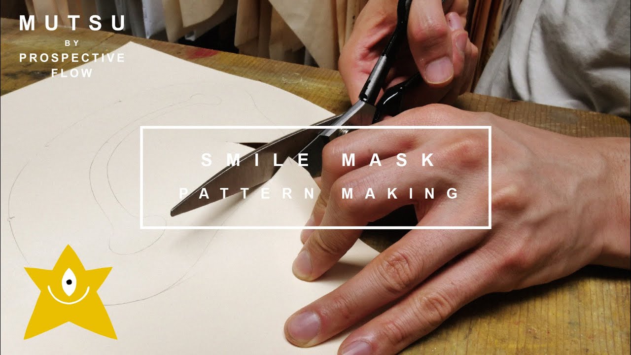 DIY "How to Make a Smile Mask" / Pattern Making - YouTube