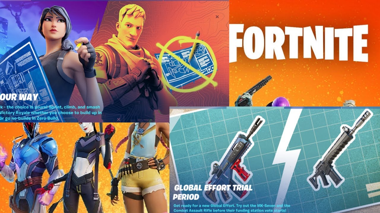 MK-Seven or Combat AR and Buildings are Back || Fortnite Battle Royal ...