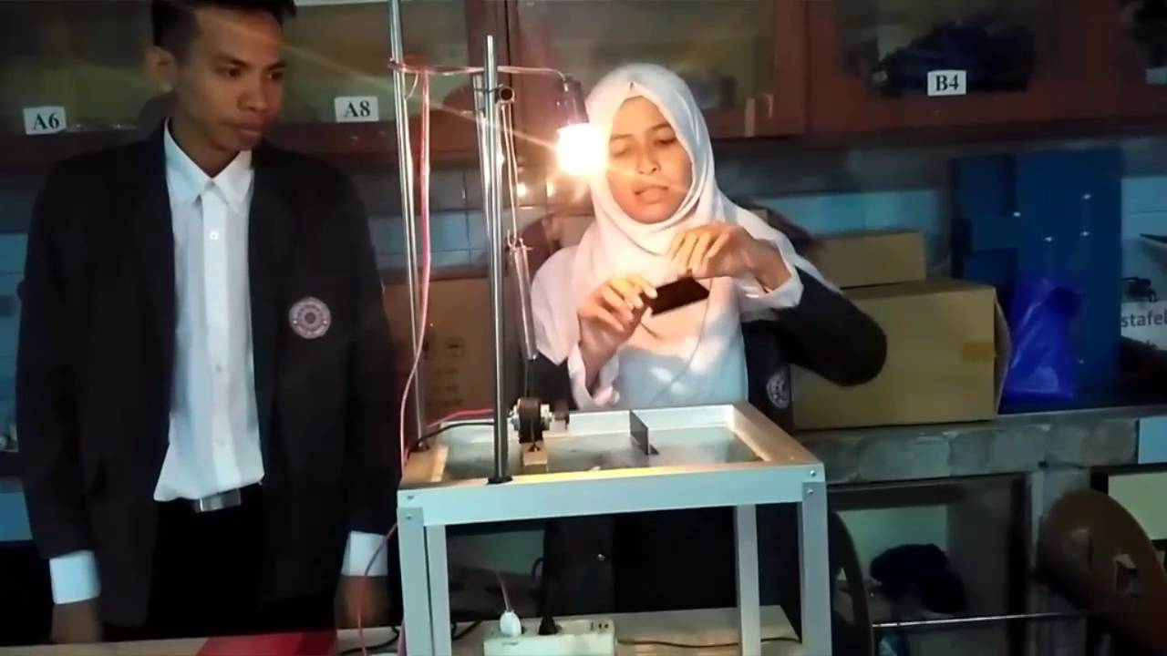 Alat Peraga Fisika Tangki Riak Gelombang - YouTube