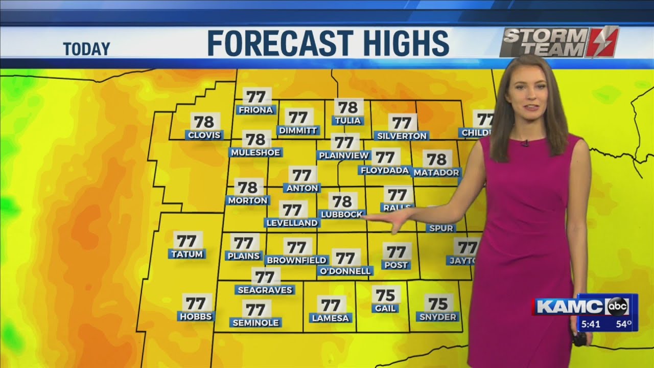 KAMC HD Weather Webcast April 1st, 2020 - YouTube