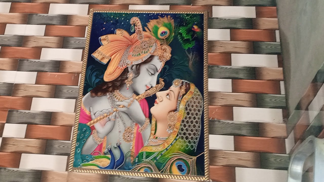 Radha krishno #and photo belkuni seating tiles 😍 - YouTube