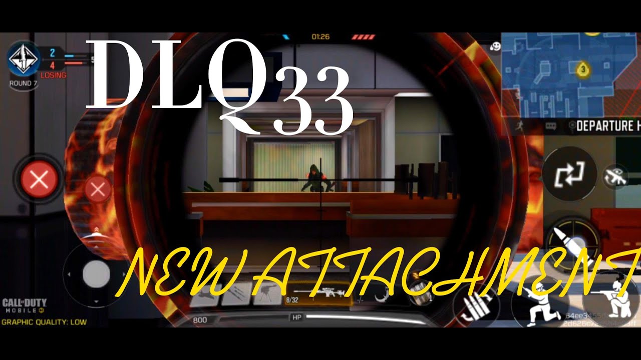 CODM / DLQ33 NEW ATTACHMENT /RANKED MATCH - YouTube
