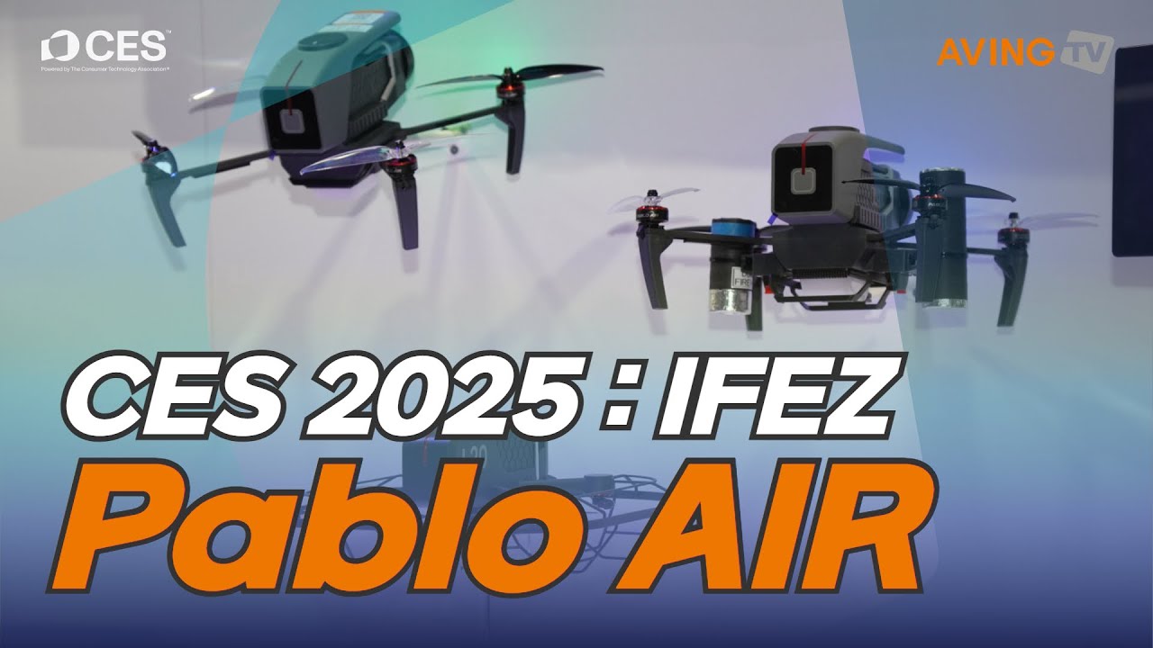 PABLO AIR Captivates CES 2025 with Performance Drones ‘PabloX’ Series ...