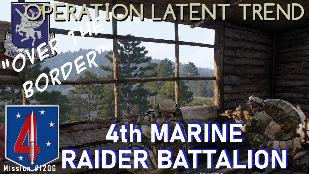 4th Marine Raider Battalion, Operation Latent Trend, "Over the Border ...