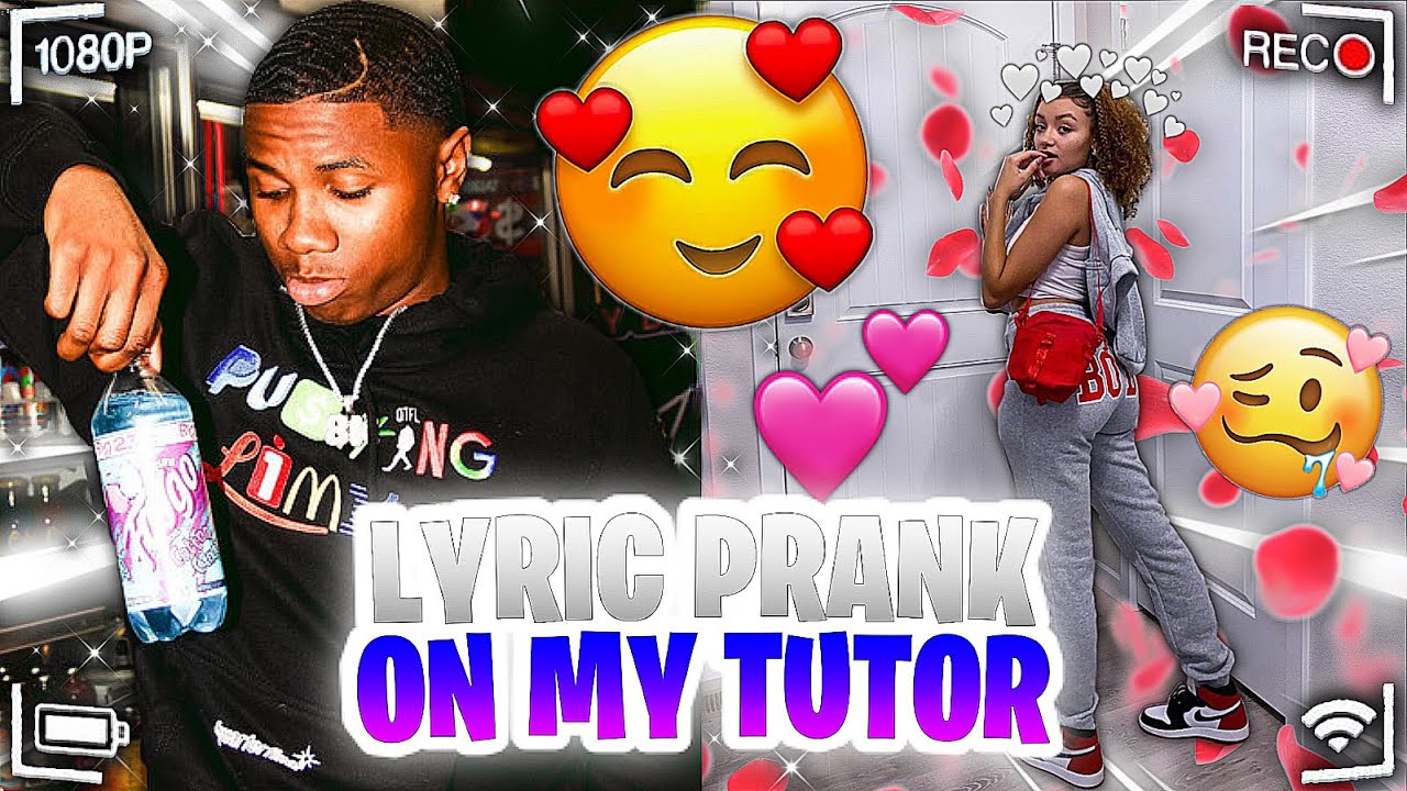 WHOHEEM- “LETS LINK” | LYRIC PRANK ON TUTOR😍 **GONE RIGHT** - YouTube