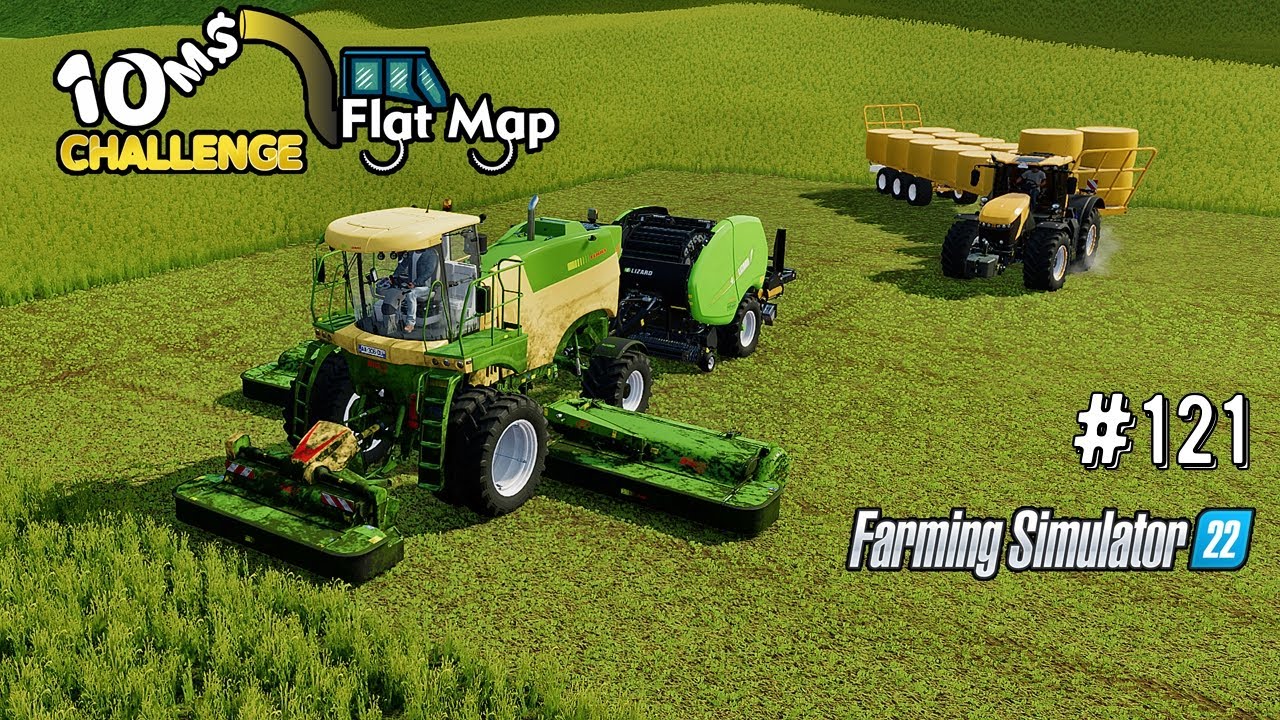farming Simulator 22 fs22 timelapse Ep #121 Flat Map fs22 Mods - YouTube
