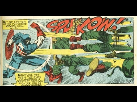 Captain America #101-104 Red Skull 4-issue story arc (Jack Kirby art ...