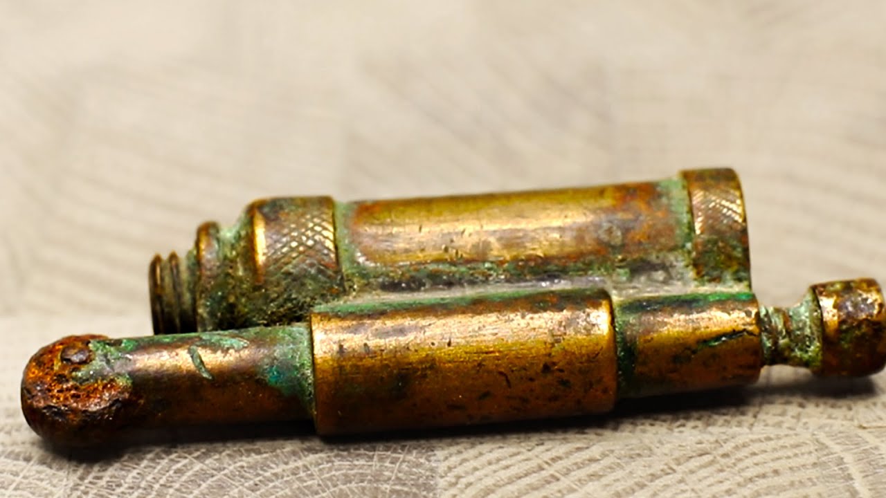 Old WW1 Trench Lighter Restoration. ASMR Restoration - YouTube