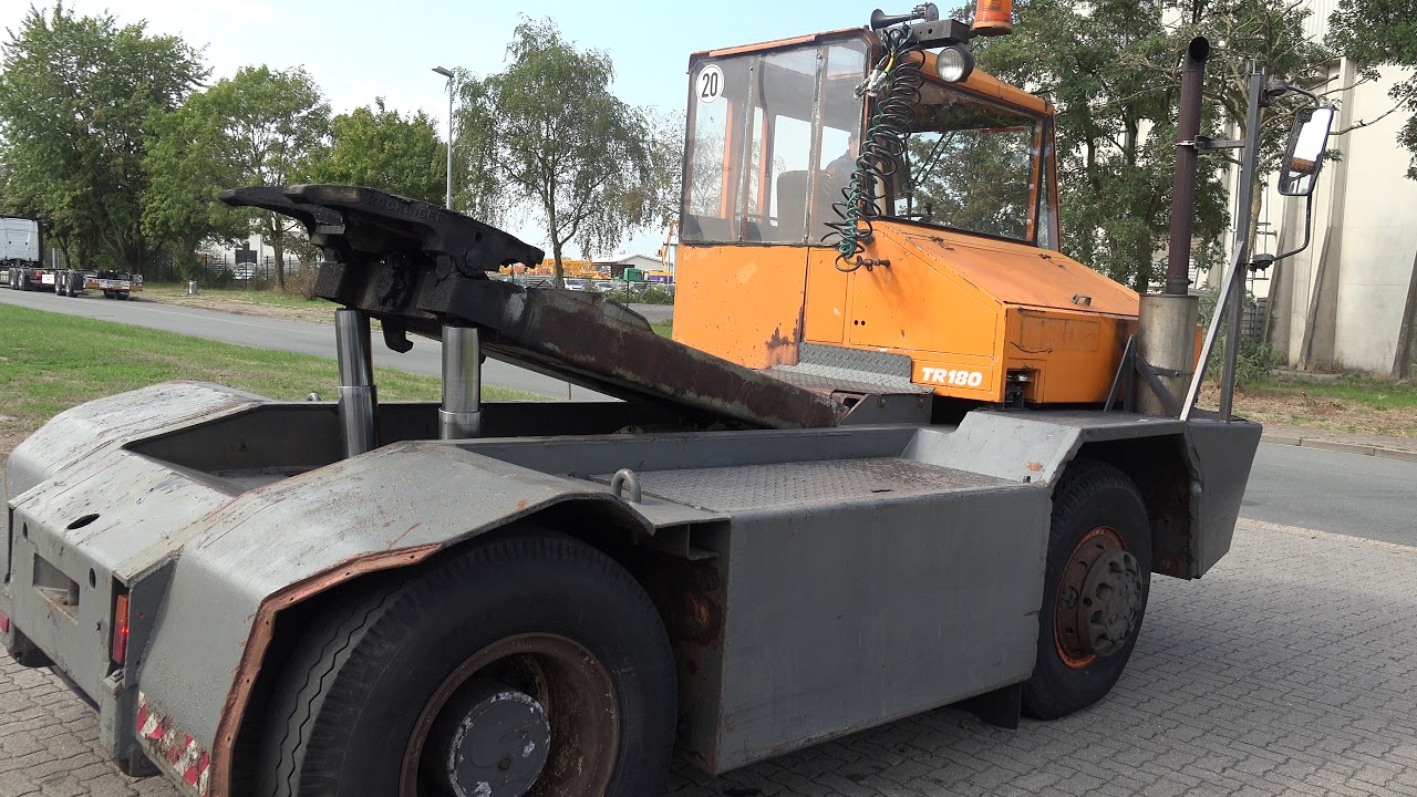 D3691 Sisu Terminal tractor for low price - YouTube