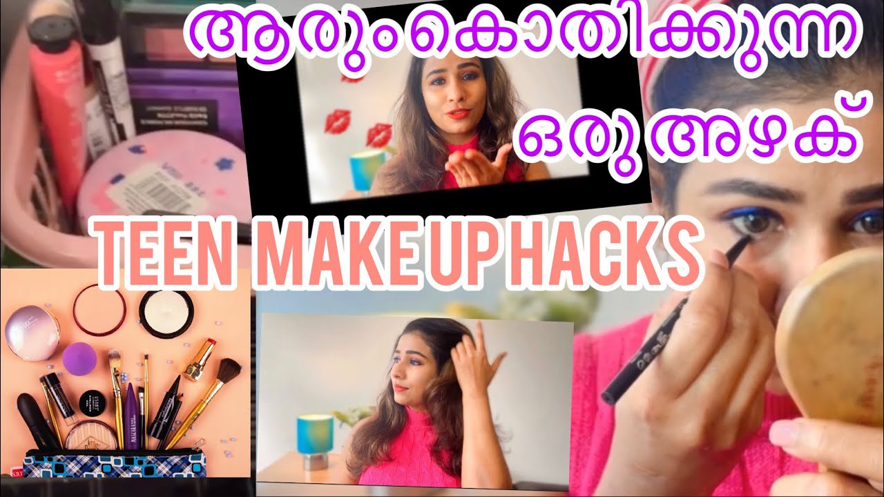 Glam look with simple make over ideas - YouTube